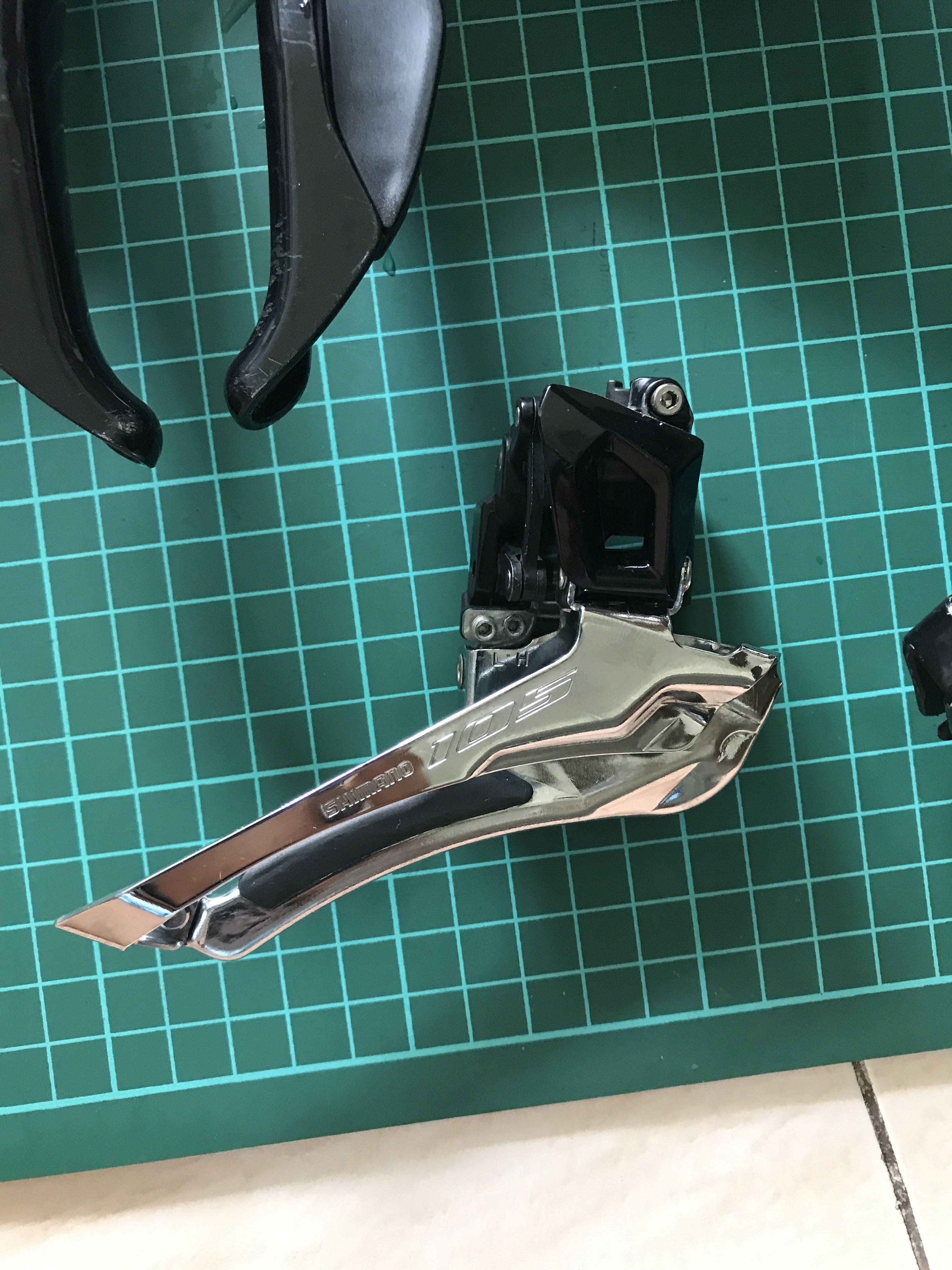 Shimano 105 groupset (partial) (5800 SHIFTER BRAKE LEVER R7000 RD FD ...