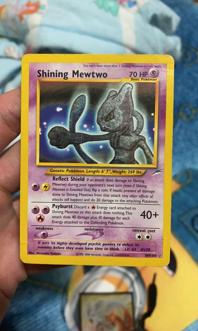 Shining mewtwo Neo destiny, Hobbies & Toys, Toys & Games on Carousell