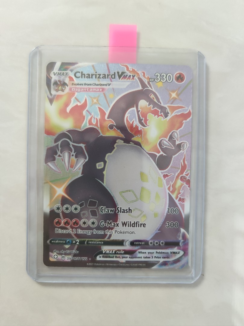 Shiny Charizard VMAX, Hobbies & Toys, Toys & Games on Carousell