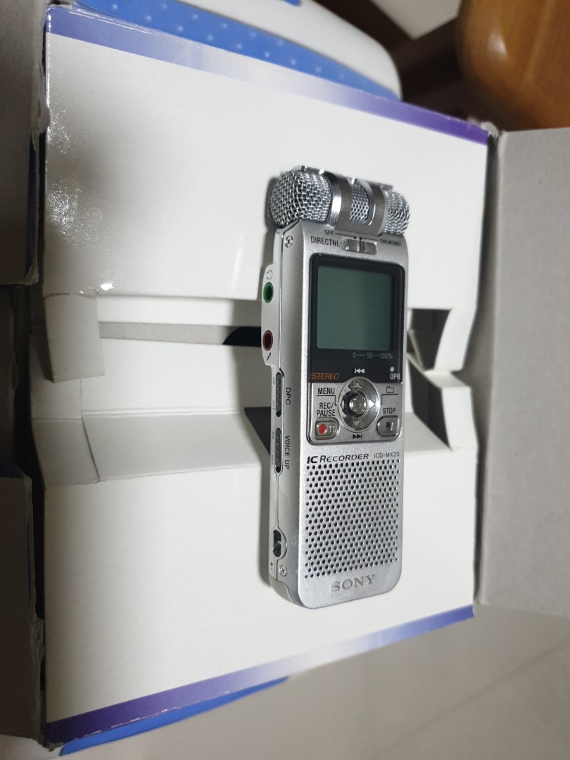 Sony IC Voice recorder ICD-MX20, Mobile Phones & Gadgets, Other Gadgets ...