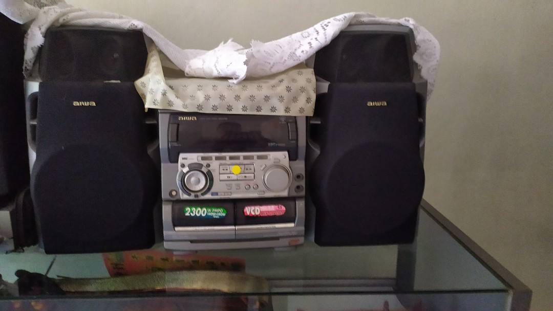 Sound system Aiwa, Audio, Soundbars, Speakers & Amplifiers on Carousell