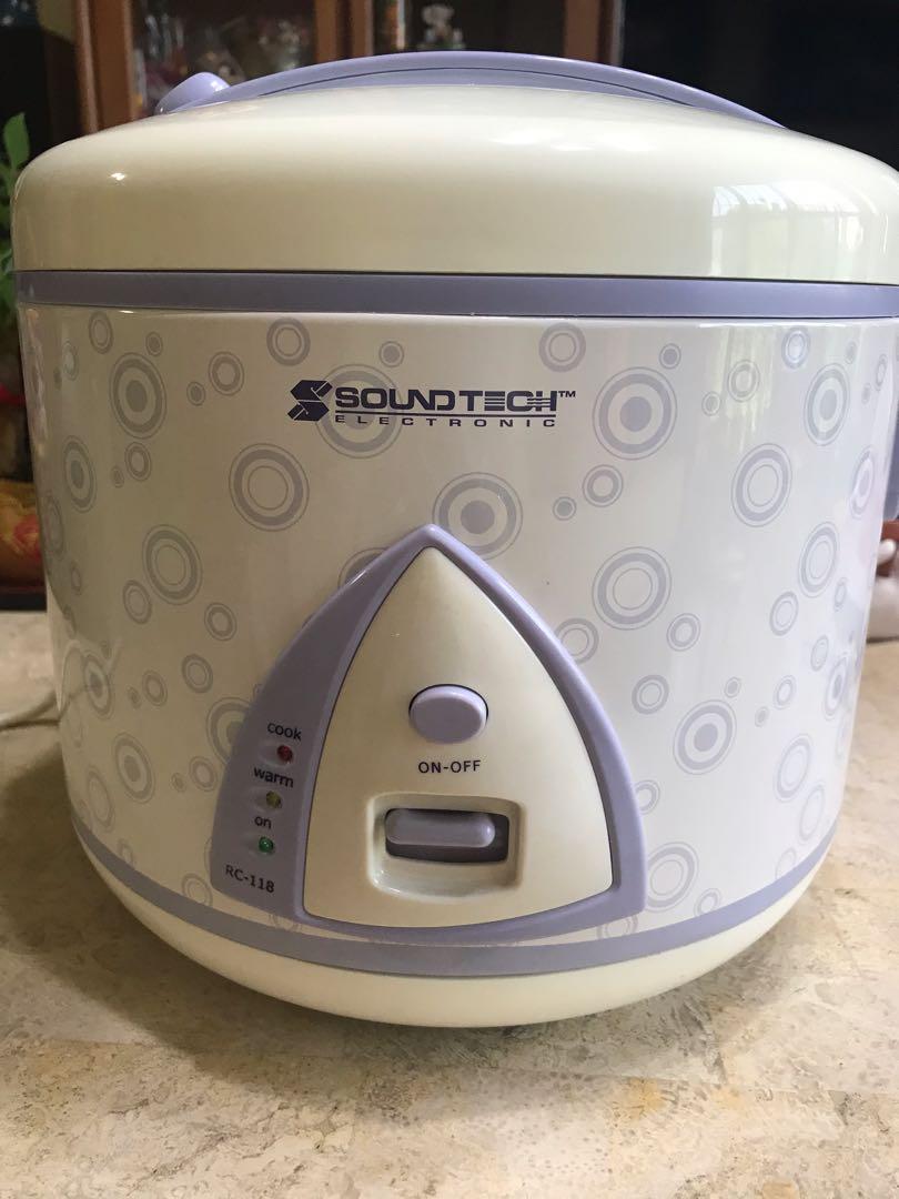 SoundTech Electronic Rice Cooker, TV & Home Appliances, Kitchen ...