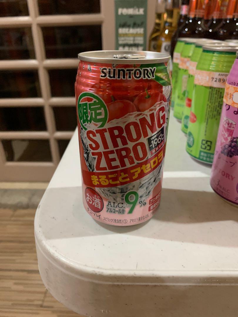Suntory Strong Zero, Food & Drinks, Beverages on Carousell