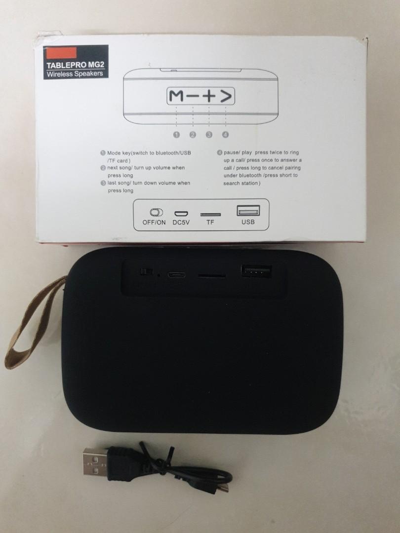 TablePro MG2 Wireless Speakers, Audio, Soundbars, Speakers & Amplifiers ...