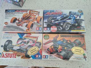 Tamiya mini 4wd - Rayhawk Gamma, Manta Ray Jr, Shao Bai Ron, Grass ...