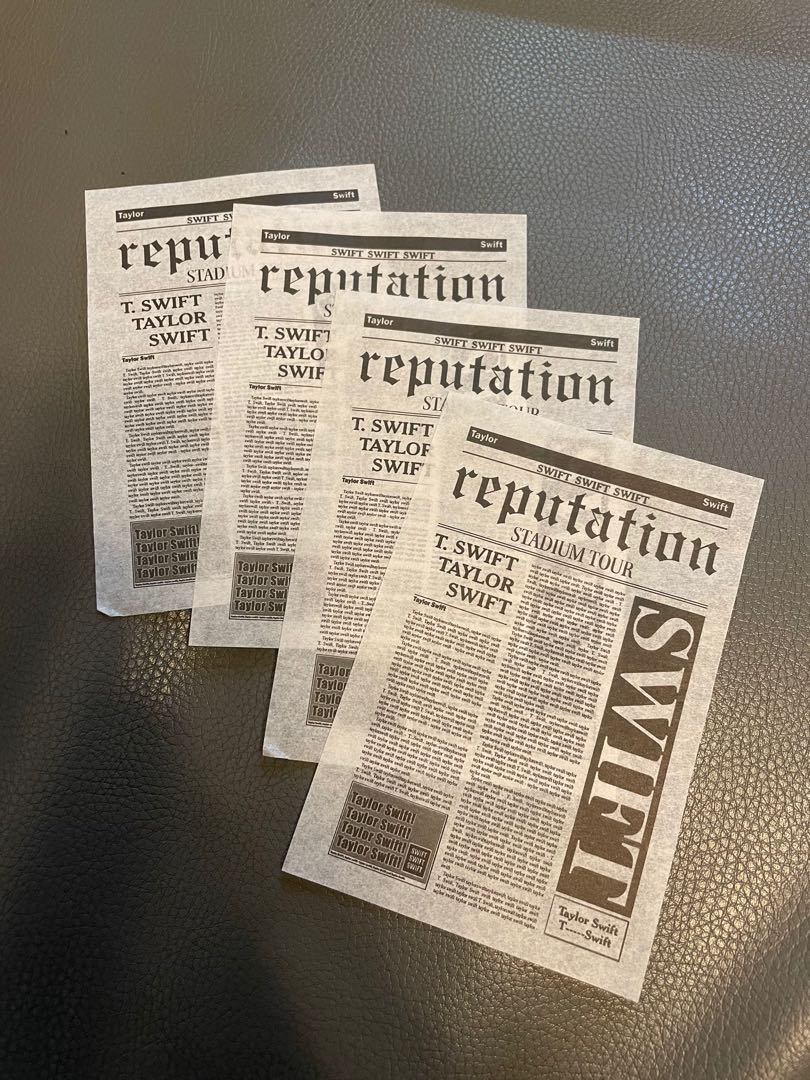 Taylor Swift Reputation Confetti, Hobbies & Toys, Memorabilia ...