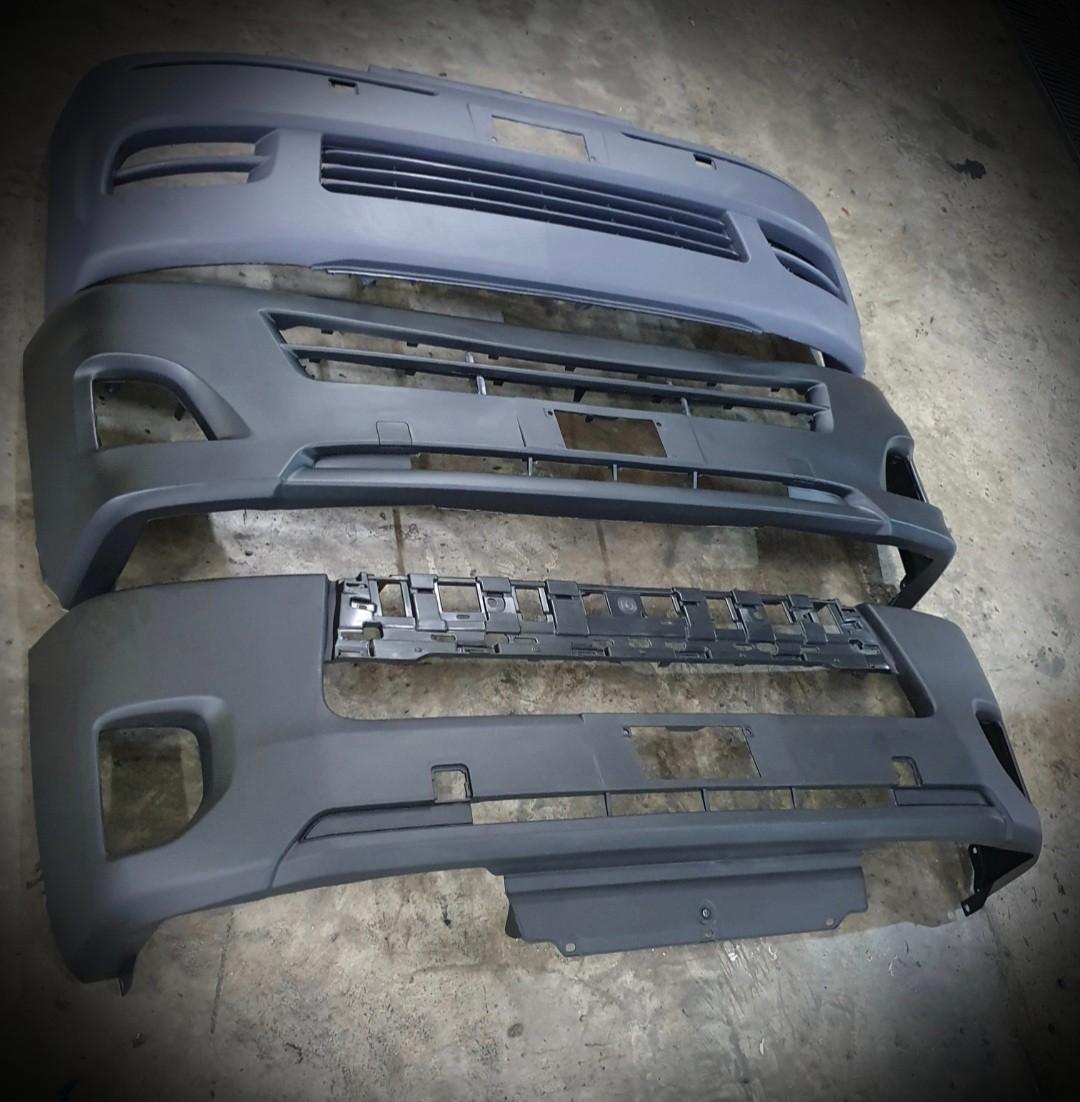 Toyota Hiace Front Bumper Euro 5, Car Accessories, Accessories on Carousell