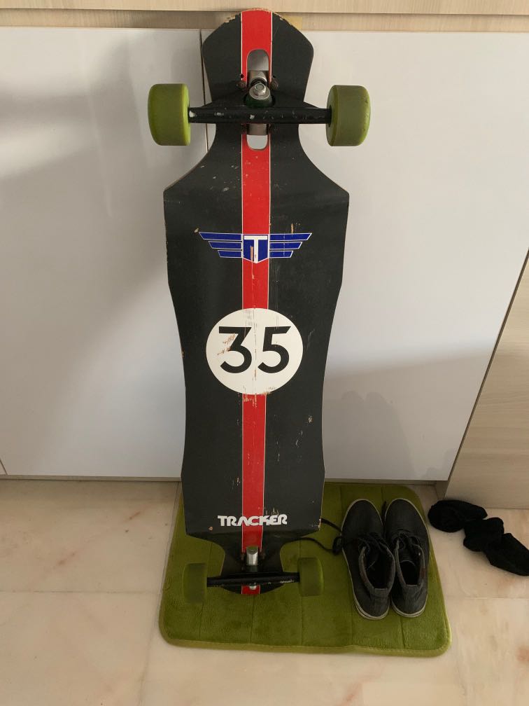 Tracker Longboard, Sports Equipment, Sports & Games, Skates ...