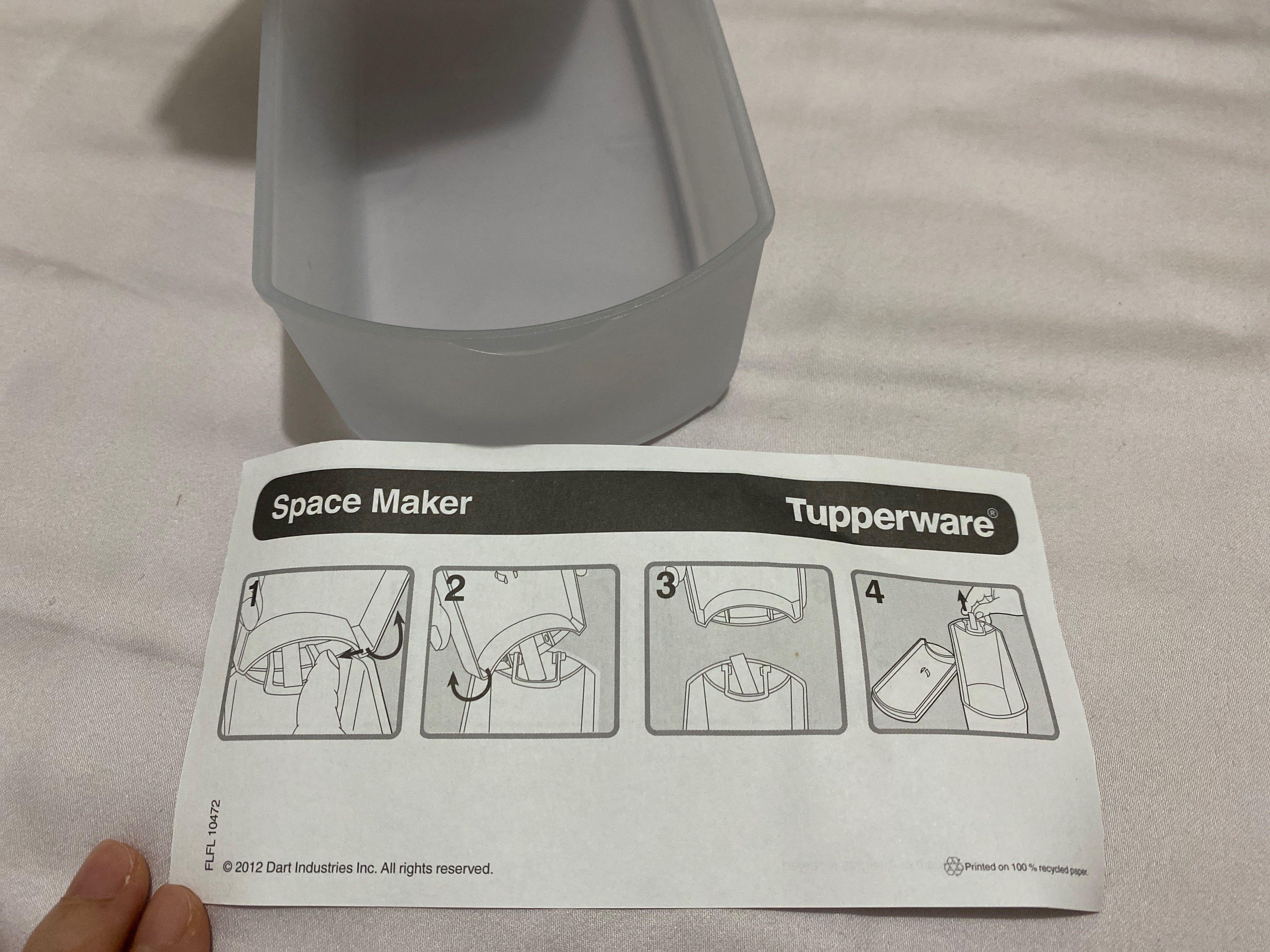 Tupperware Space Maker (350ml), Furniture & Home Living, Kitchenware ...