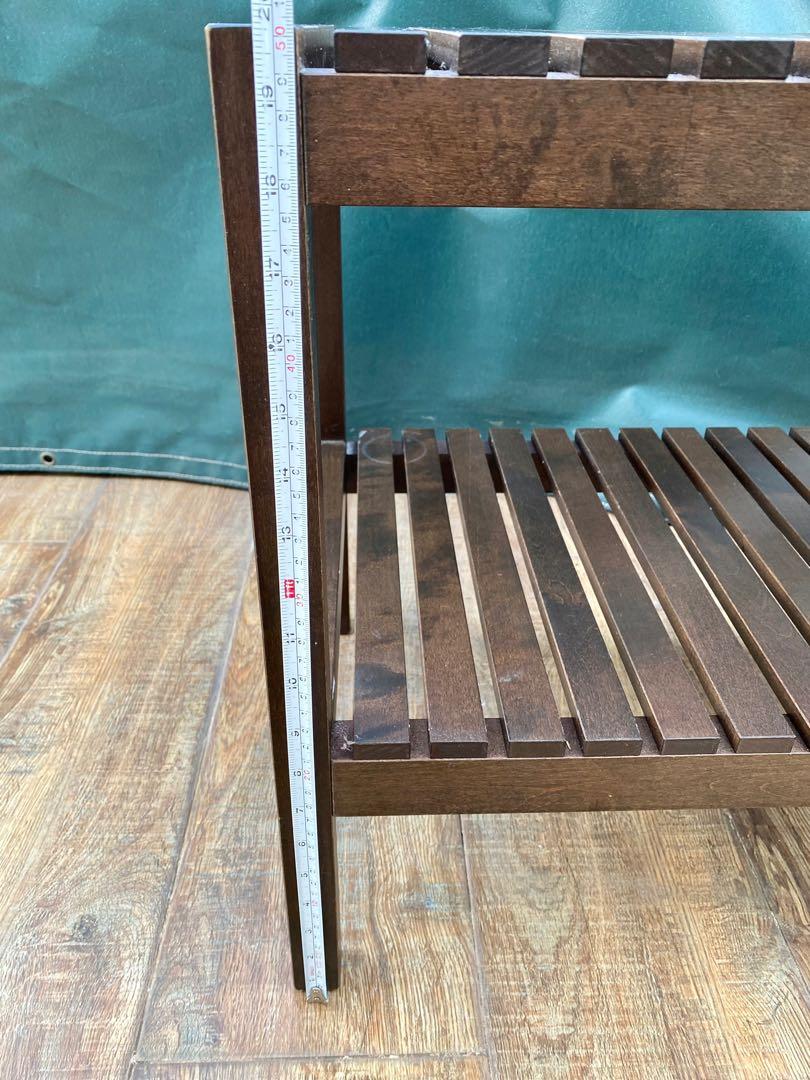 Used IKEA Molger Bench, 傢俬＆家居, 傢俬, 書櫃、櫃子及架 - Carousell
