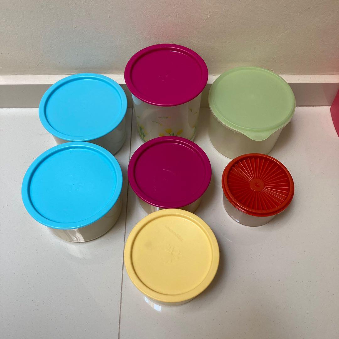 Various Tupperware Containers on Carousell