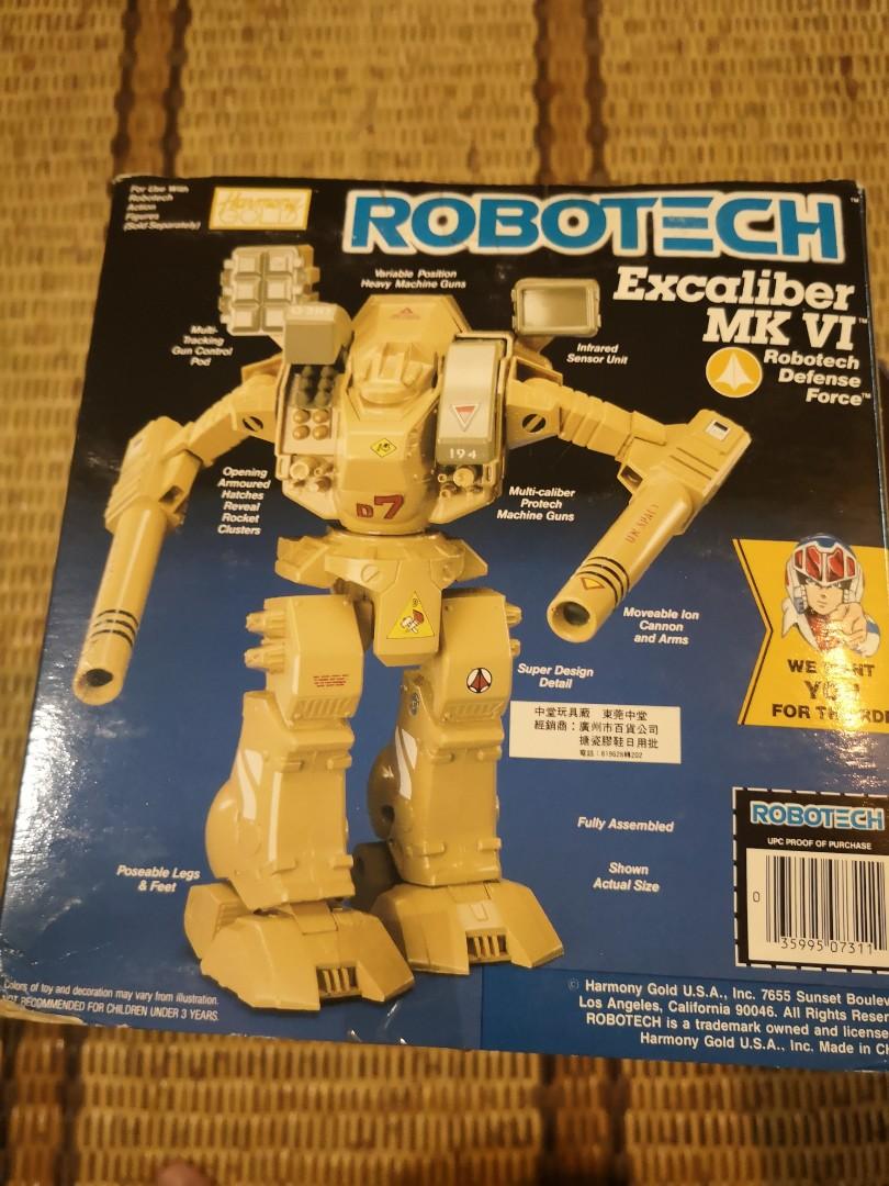 Vintage 1980s Robotech Harmony Gold Excalibur MK-VI Destroid Mint in ...
