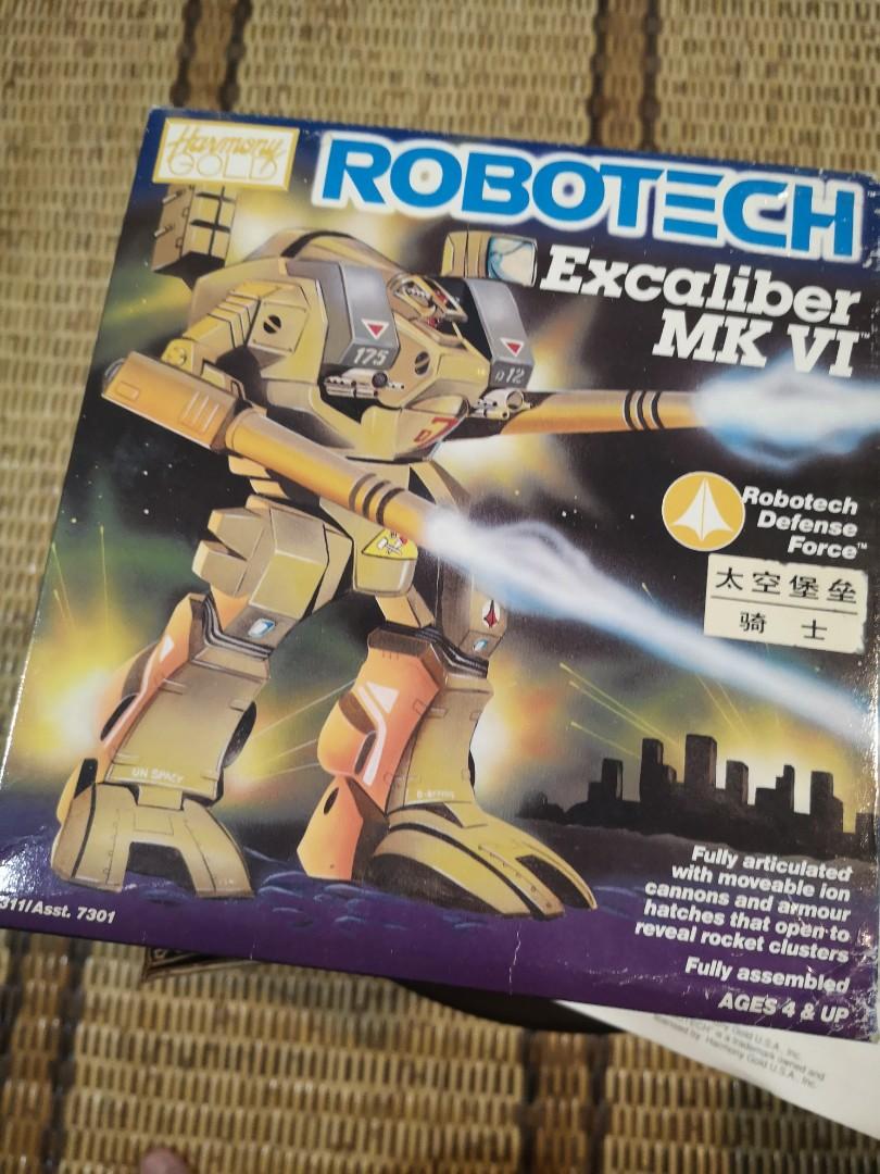 Vintage 1980s Robotech Harmony Gold Excalibur MK-VI Destroid Mint in ...