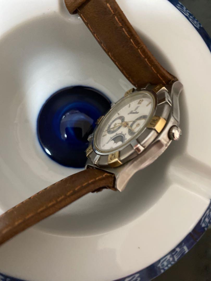 Vintage Farentino’ day moon watch, Men's Fashion, Watches & Accessories ...