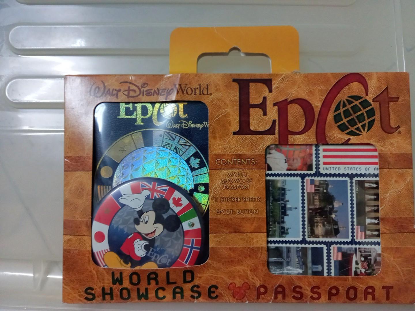 Walt Disney World Epcot World showcase passport, Hobbies & Toys ...