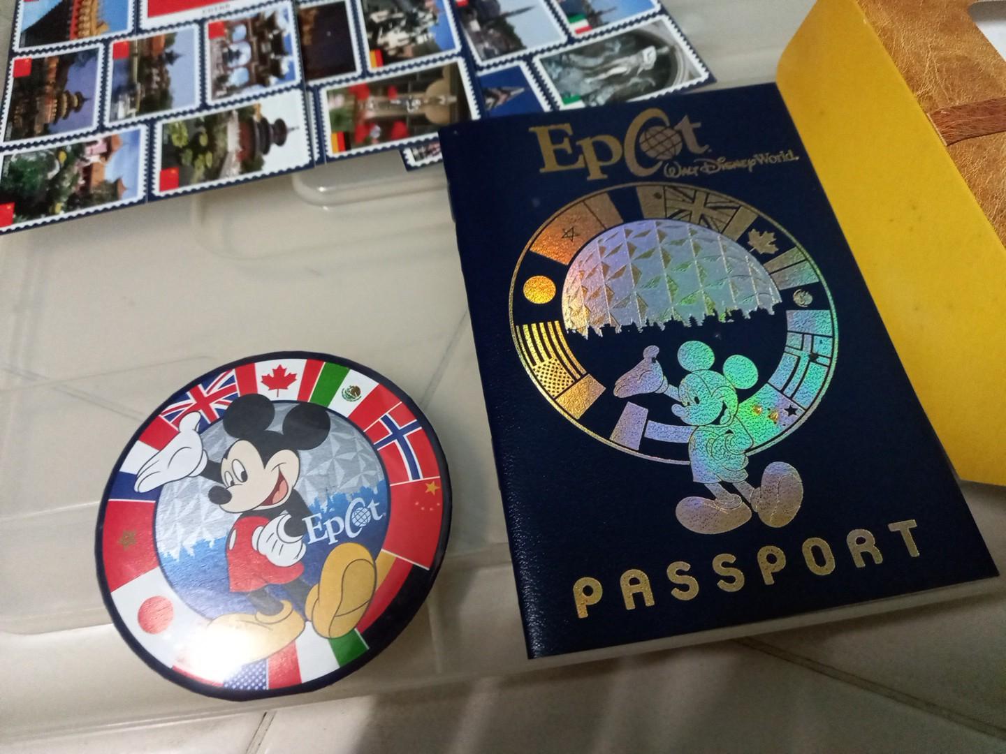 Walt Disney World Epcot World showcase passport, Hobbies & Toys ...