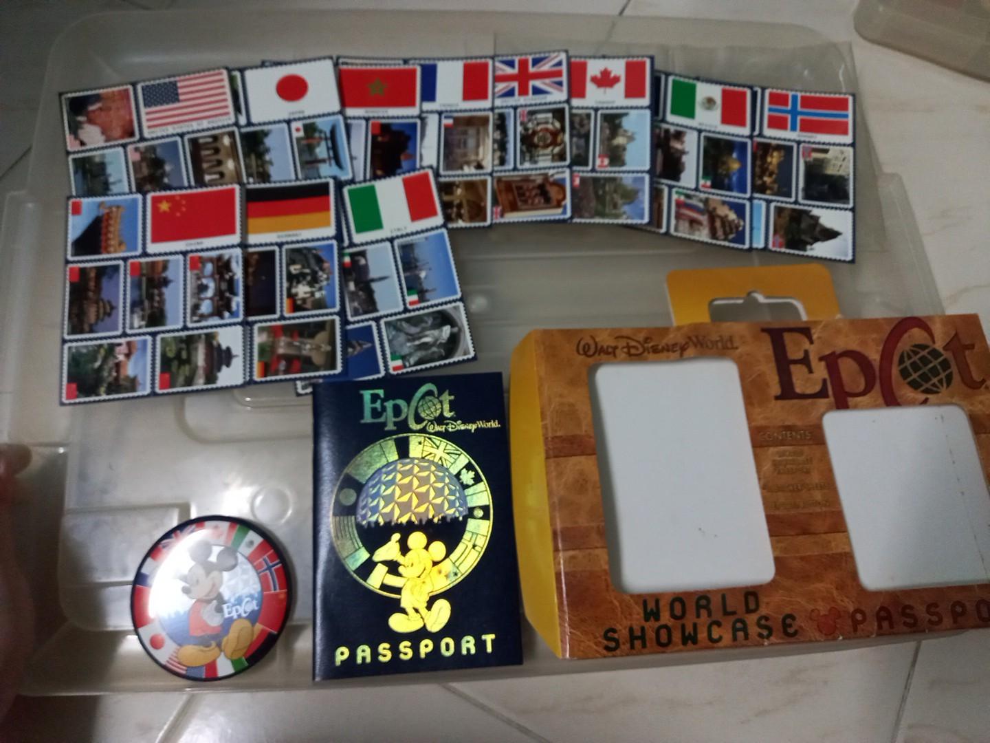 Walt Disney World Epcot World showcase passport, Hobbies & Toys ...