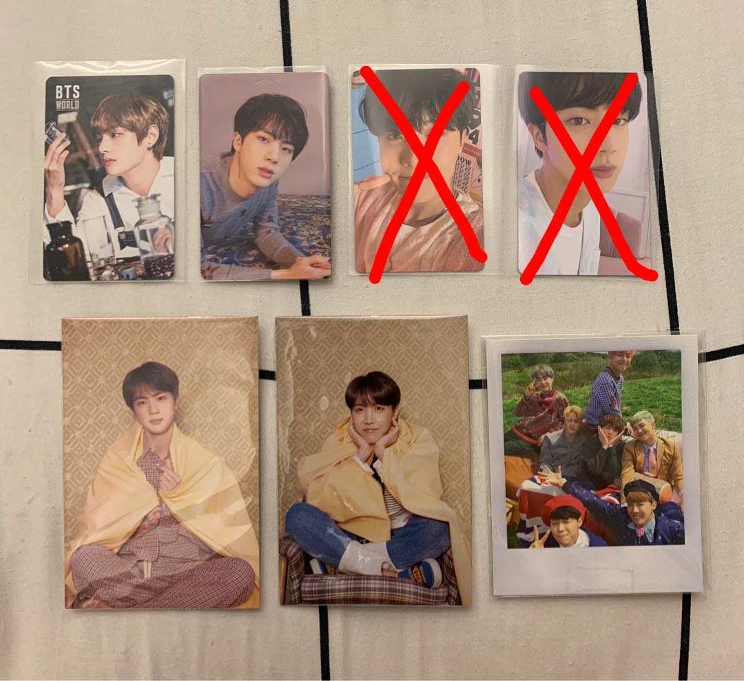 WTS BTS Album Photocards Masterlist, Hobbies & Toys, Memorabilia ...