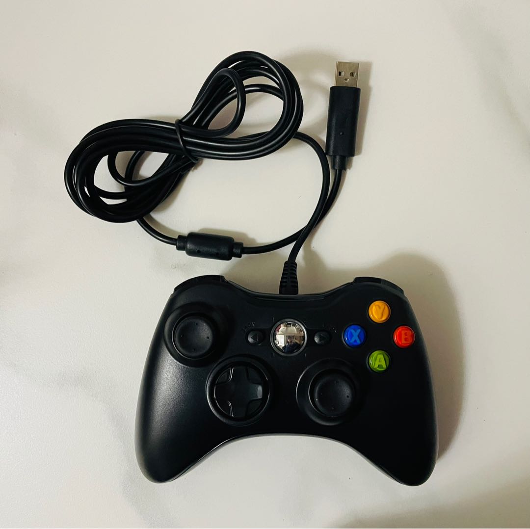 Xbox 360 Wired Controller, Video Gaming, Gaming Accessories ...