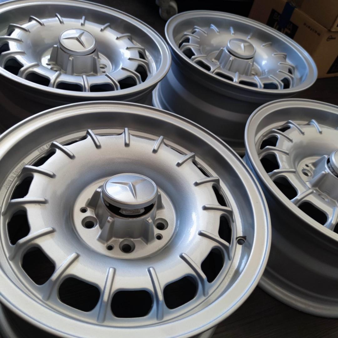 15 X 7 MERCEDES BENZ MAGS RIMS WHEELS CLASSIC BUNDTS ATS made in ...