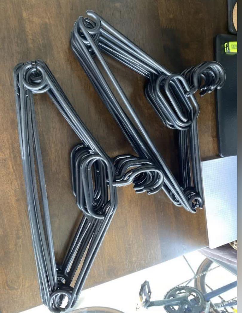 25 pc hangers, Furniture & Home Living, Home Improvement & Organisation ...