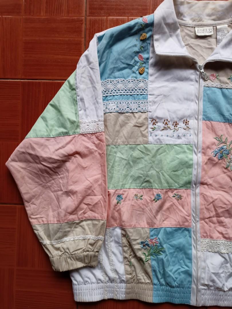 90's Koret Francisca Pastel Light Jacket, Men's Fashion, Coats, Jackets ...
