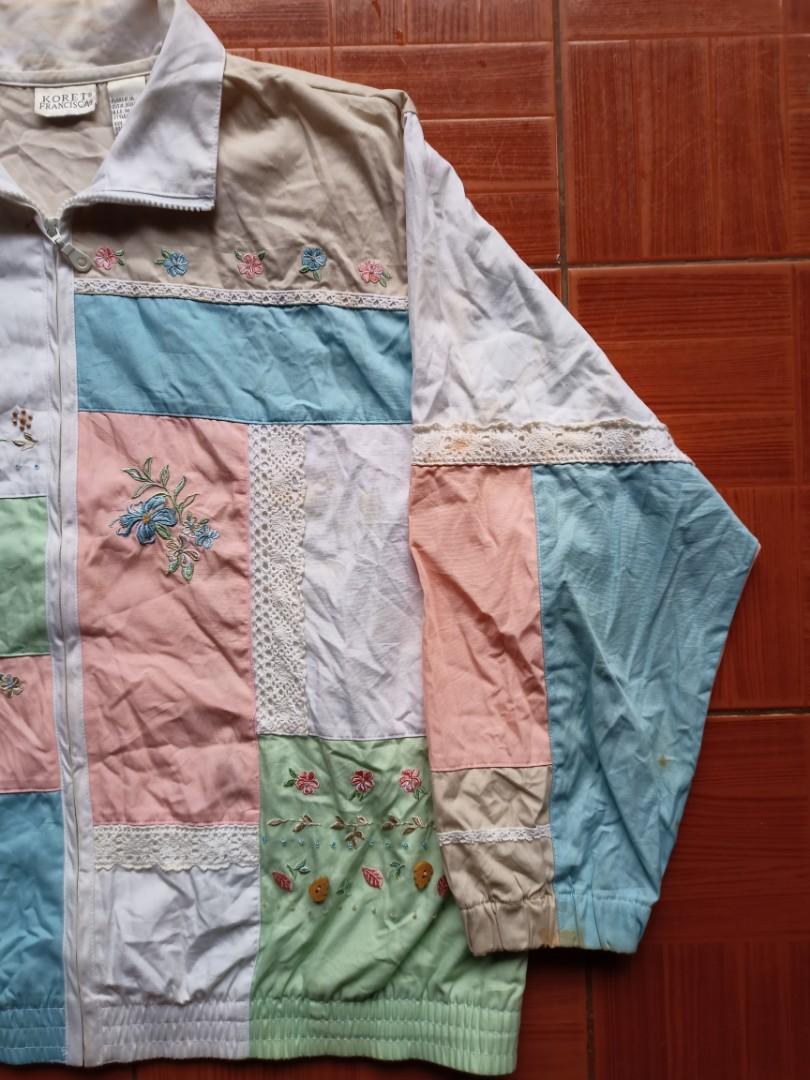 90's Koret Francisca Pastel Light Jacket, Men's Fashion, Coats, Jackets ...