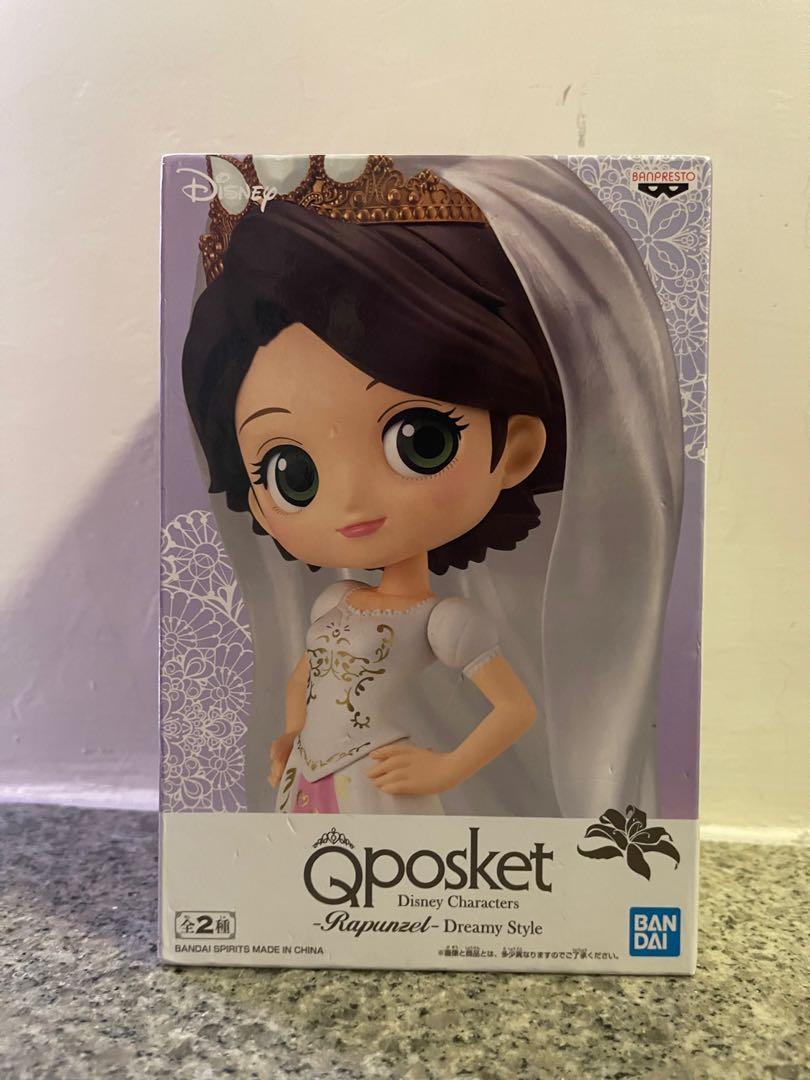 全新日版」未開封 迪士尼 《婚紗系列》長髮公主 rapunzel qposket qp bandai banpresto, 興趣及遊戲, 玩具 & 遊戲類 - Carousell