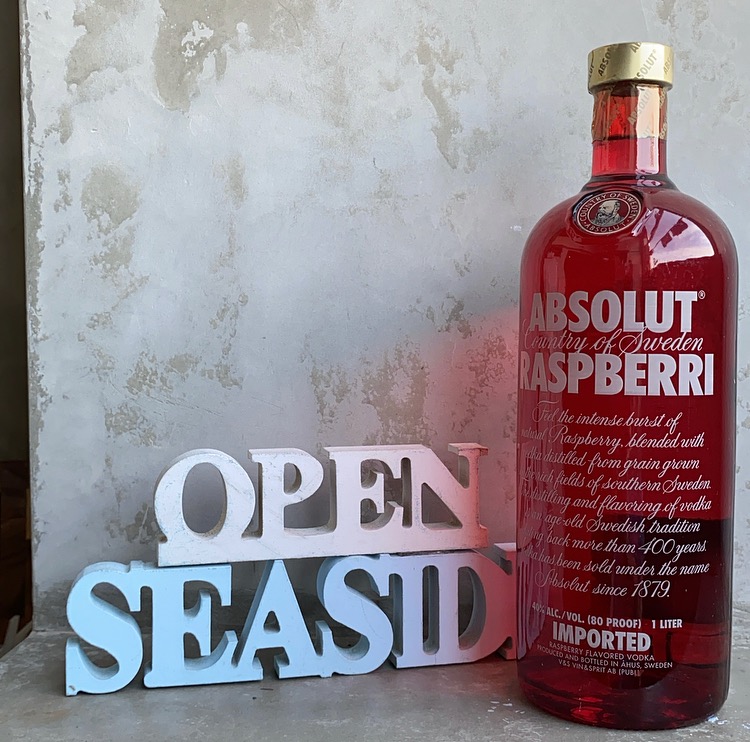 Free Delivery - Absolut Vodka - Raspberri Raspberry Displayed / New ...