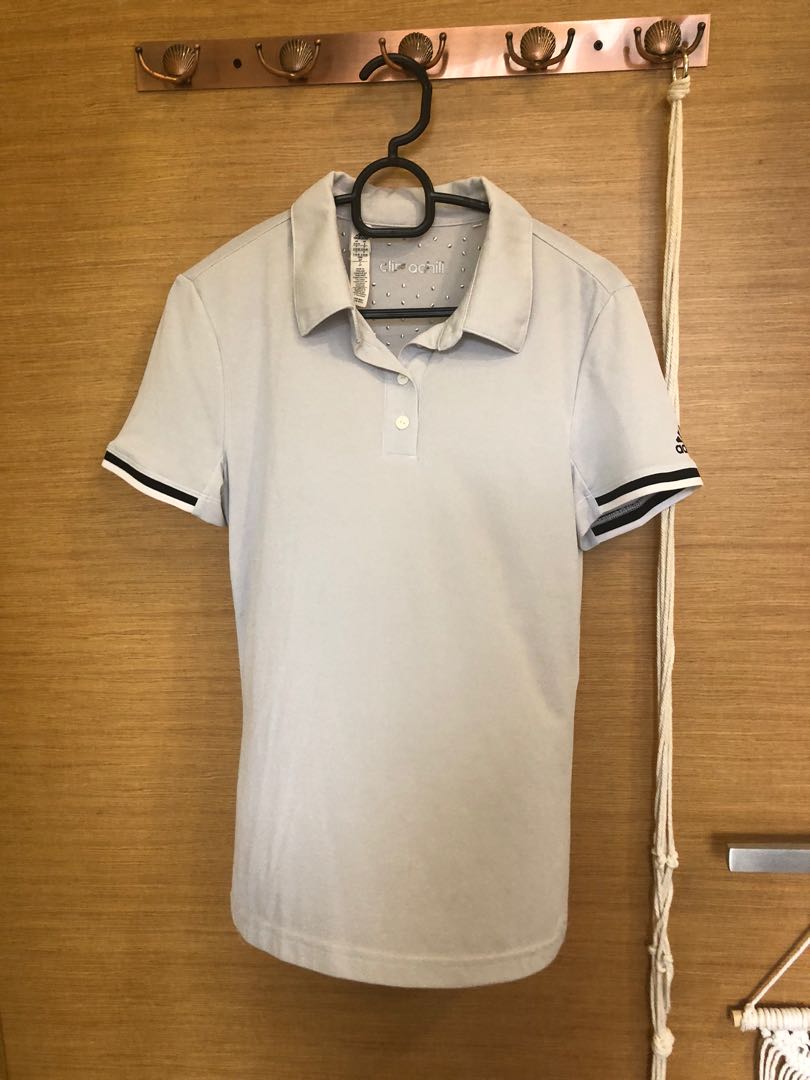 Adidas Women Polo Tee Climate Chill material, Women's Fashion, Tops ...