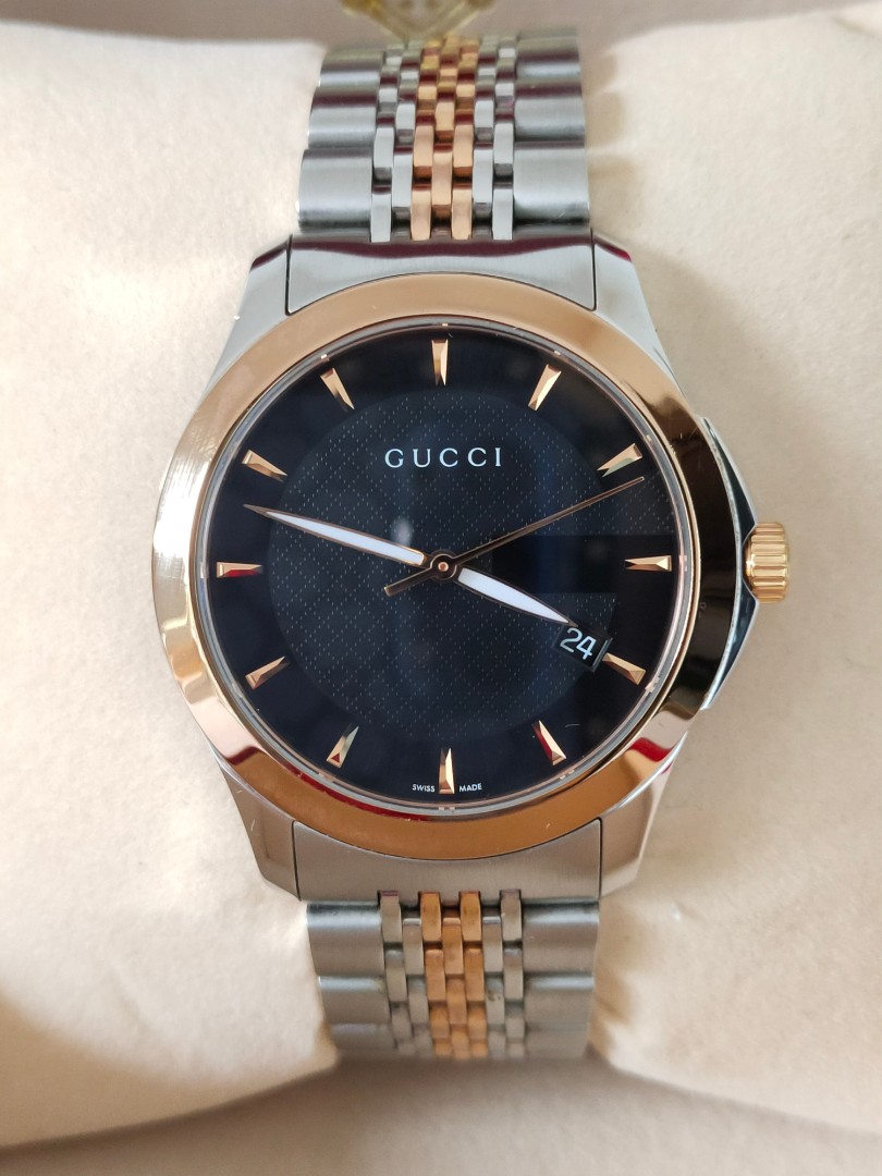 Auth Gucci 126.4 Watch for Men's, Men's Fashion, Watches & Accessories ...