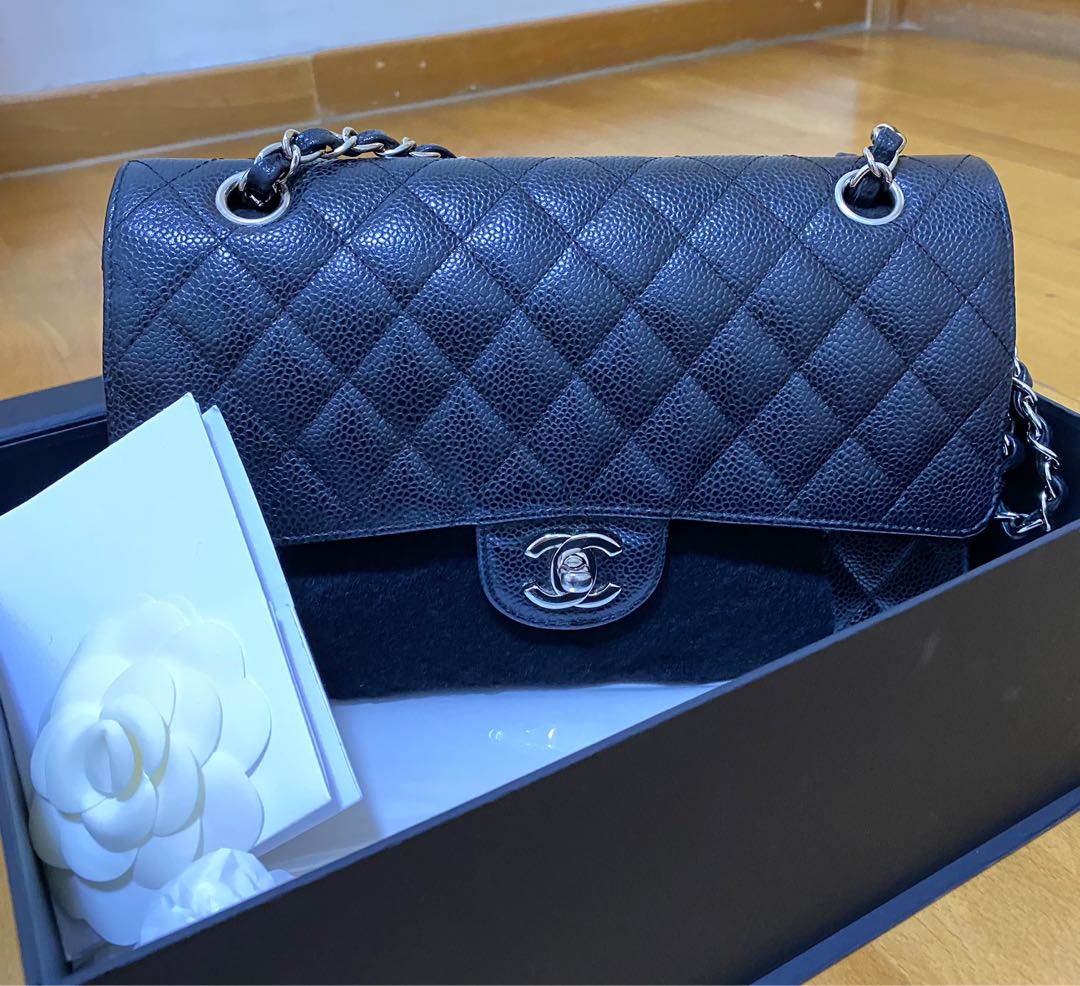 Authentic Chanel medium classic, Luxury, Bags & Wallets on Carousell
