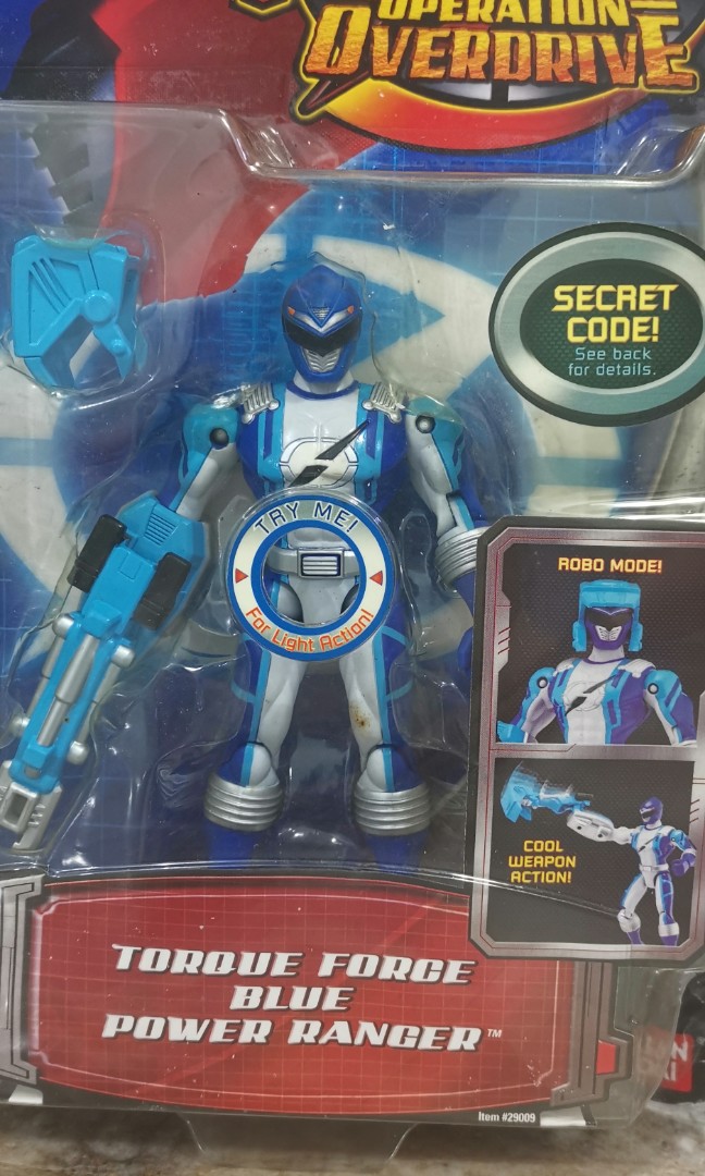 Bandai power rangera torque force Blue ranger vintage, Hobbies & Toys ...