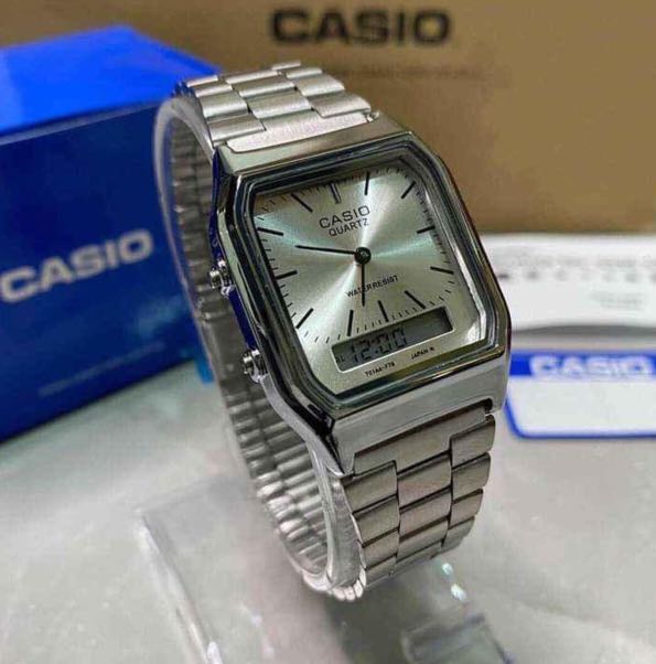 Casio Vintage Watch and Box and Paperbag, Women's Fashion, Watches ...
