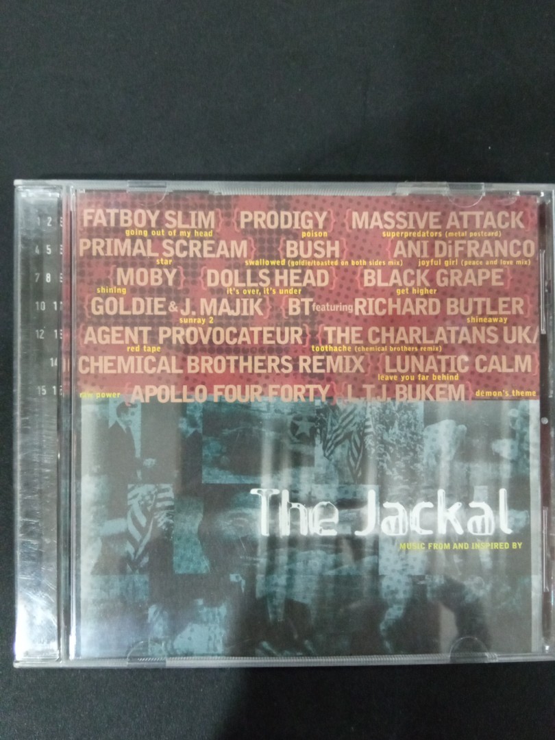 CD Soundtrack - The jackal, Hobbies & Toys, Music & Media, CDs & DVDs ...