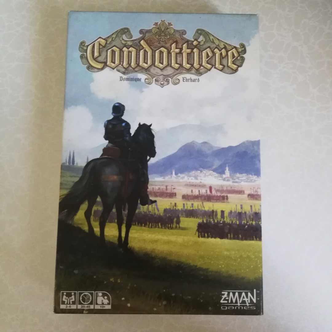 Condottiere Board Game, Hobbies & Toys, Toys & Games on Carousell