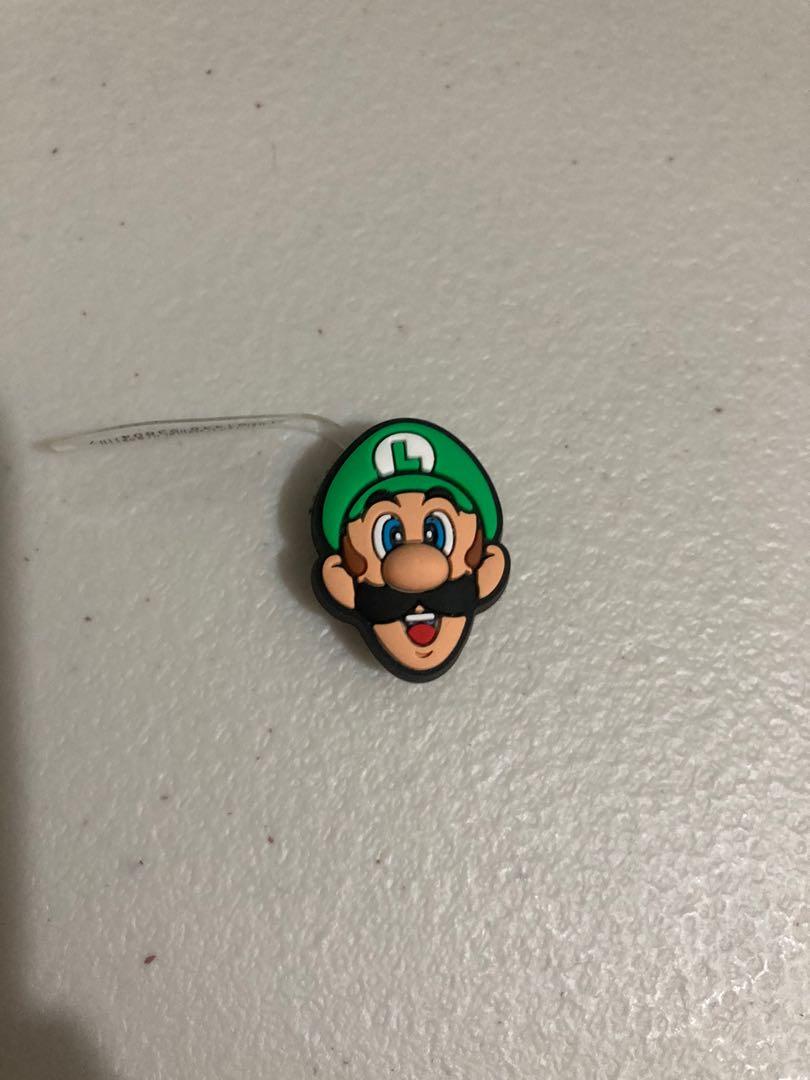 Crocs Super Mario Luigi Jibbitz Charm, Hobbies & Toys, Memorabilia ...