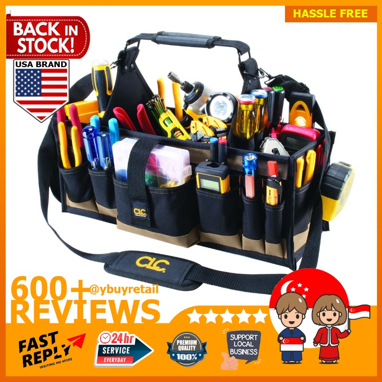 Custom Leathercraft CLC Electrical and Maintenance Tool Carrier bag ...