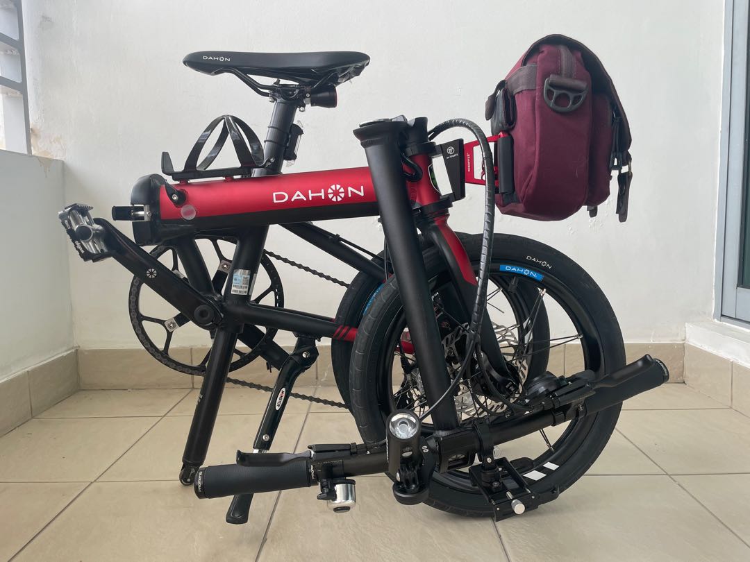 Dahon K3 plus with front block adapter (like brompton, pikes, 3sixty ...