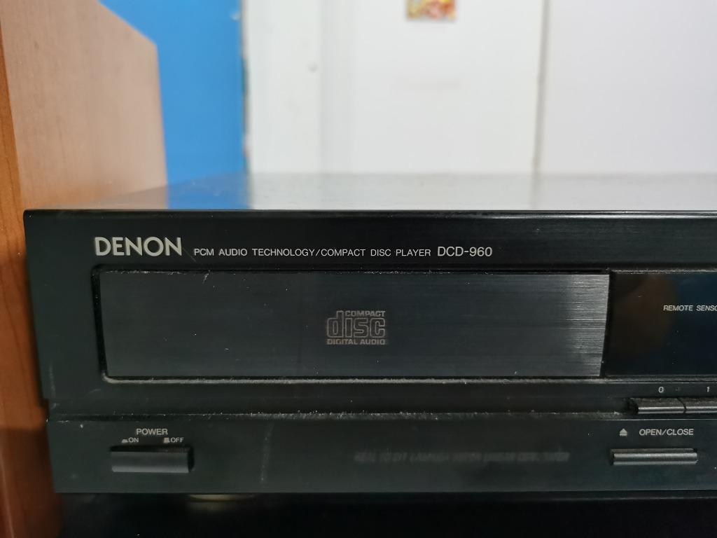 DENON CD PLAYER MODEL：DCD-960, 音響器材, 音樂播放裝置 MP3及CD Player - Carousell