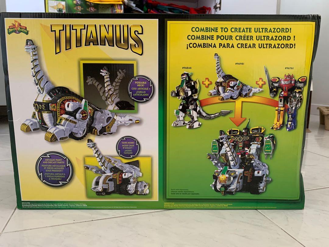 Displayed Legacy Titanus Power Rangers, Hobbies & Toys, Toys & Games on ...