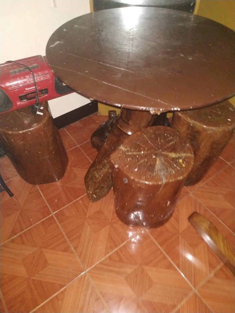 Duhat wood on top 3/4 plywood, Furniture & Home Living, Furniture ...