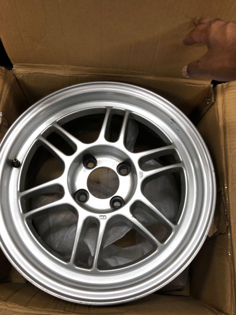 Enkei RPF1 rims 15” (15 inch) 4X100, Car Accessories, Tyres & Rims on ...