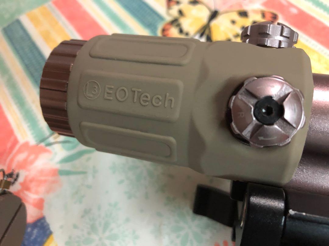 Eotech replica gbb aeg red dot n magnifier 紅點 全息 鏡, 興趣及遊戲, 玩具 & 遊戲類 ...