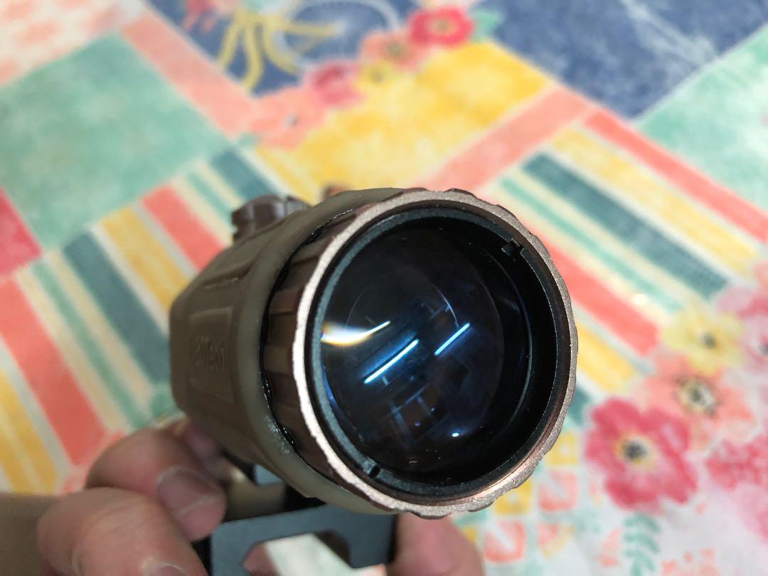 Eotech replica gbb aeg red dot n magnifier 紅點 全息 鏡, 興趣及遊戲, 玩具 & 遊戲類 ...