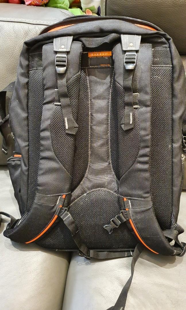 EVERKI TITAN LAPTOP BACKPACK - 18,4" - BLACK, 興趣及遊戲, 旅行, 旅遊 - 旅行必需品及用品 ...