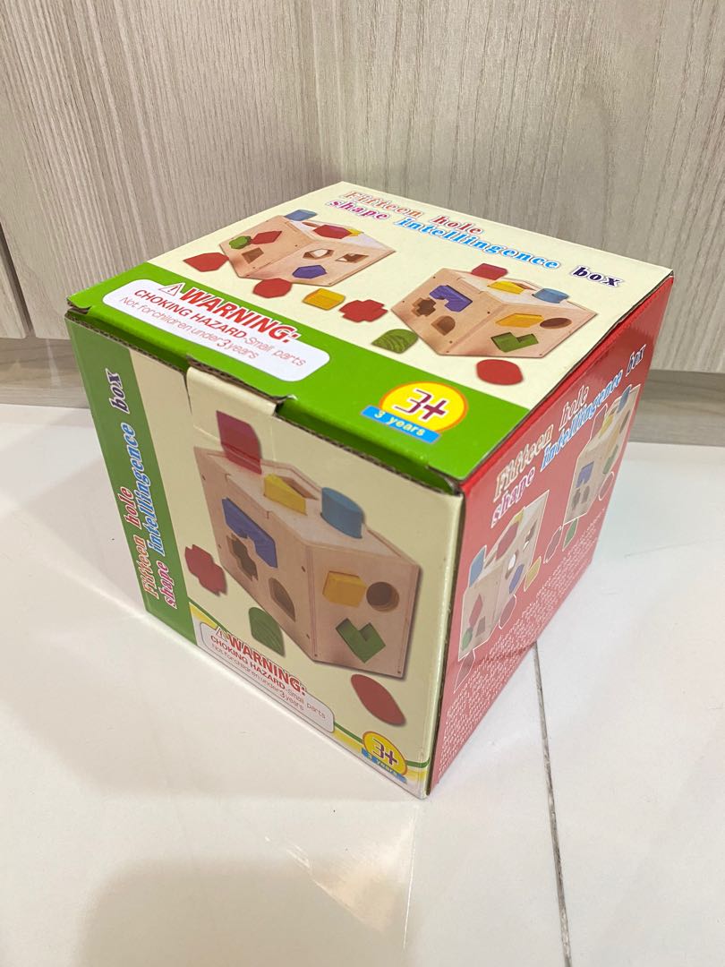 Fifteen hole shape intelligence box, Babies & Kids, Infant Playtime on ...
