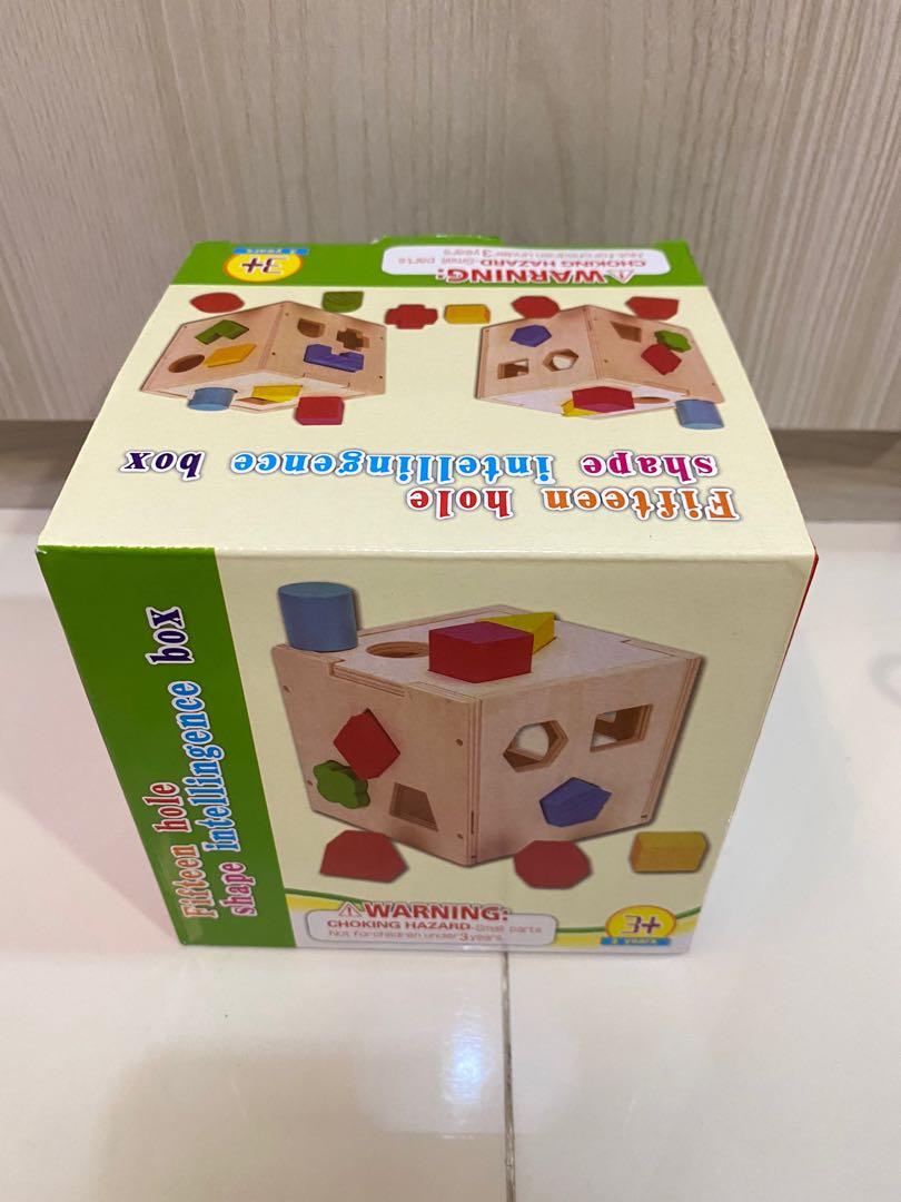 Fifteen hole shape intelligence box, Babies & Kids, Infant Playtime on ...