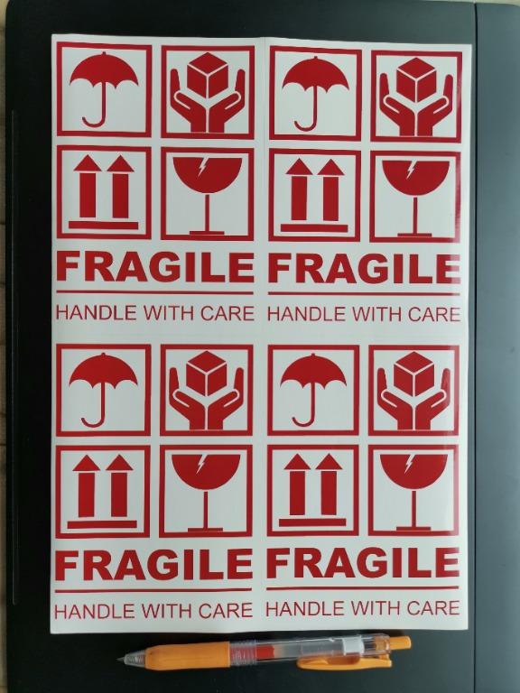 Fragile Sticker/Cargo Label/Carton Box/Bubble Wrap/Polymailer/Packaging ...