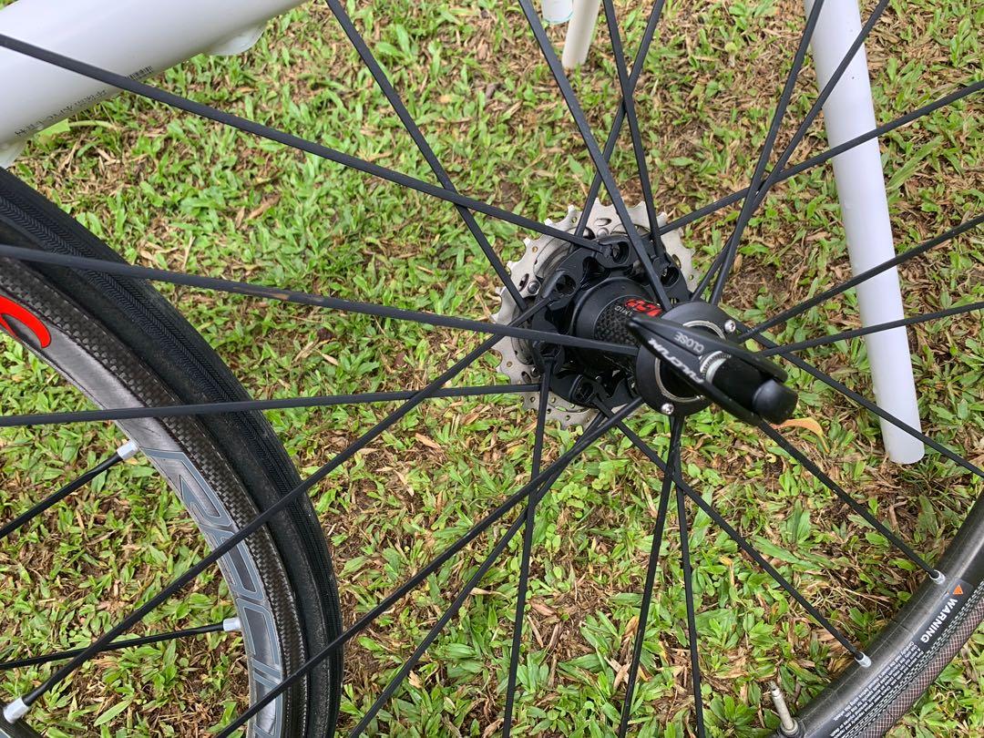 Fulcrum Racing Zero Carbon Rim Wheelset, Sports Equipment, Bicycles ...